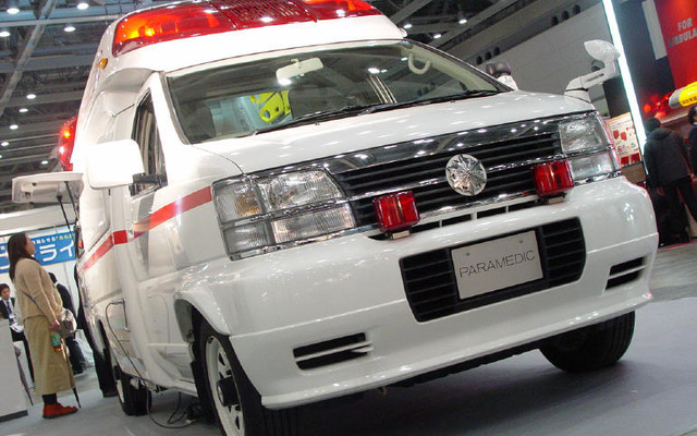 東京国際消防防災展写真蔵】日産の高規格救急車『パラメディック 東京国際消防防災展写真蔵】日産の高規格救急車『パラメディック