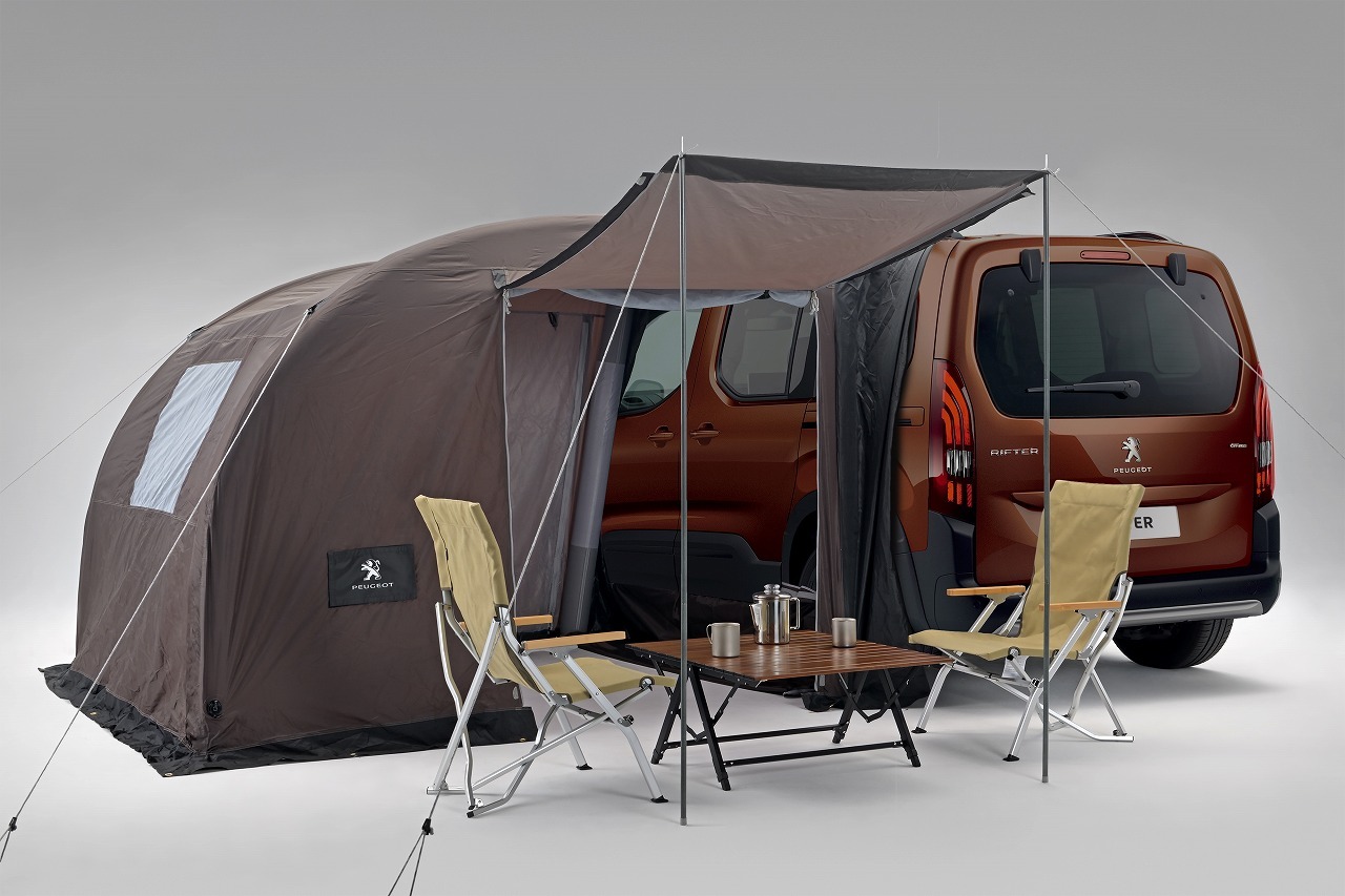 プジョー リフター 新型】純正カーサイドタープ発売、エア プジョー リフター 新型】純正カーサイドタープ発売、エア