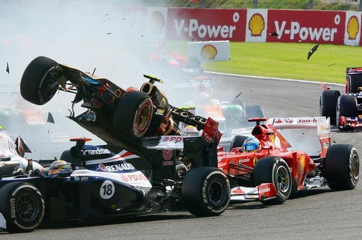F1 ベルギーGP】ロマン・グロージャン1戦出場禁止…18年ぶり処分 F1 ベルギーGP】ロマン・グロージャン1戦出場禁止…18年ぶり処分