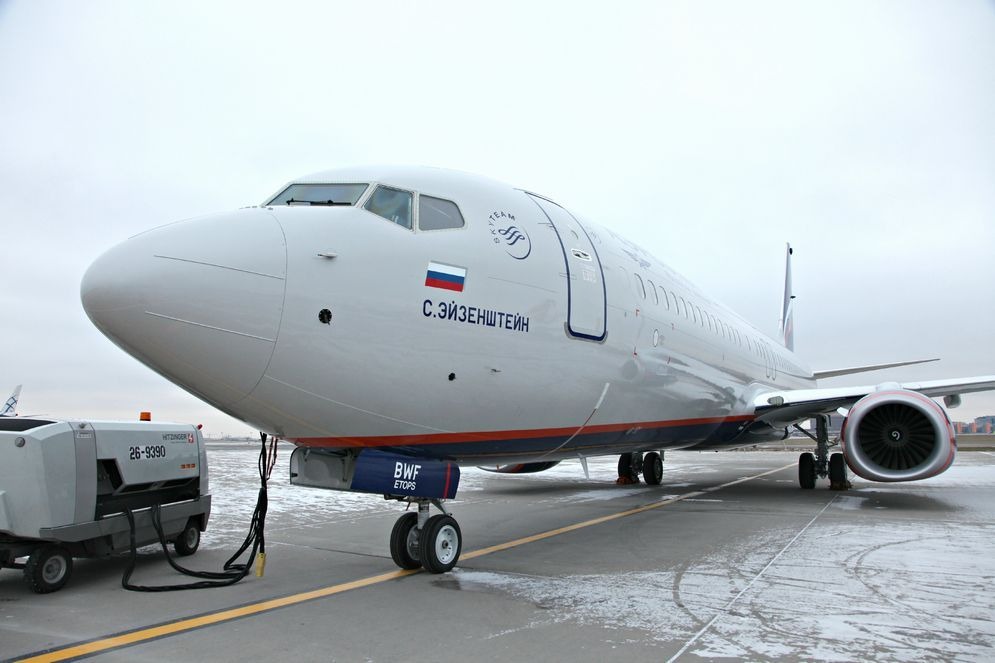 名前は「S・エイゼンシュテイン」…アエロフロート・ロシア航空が 名前は「S・エイゼンシュテイン」…アエロフロート・ロシア航空が